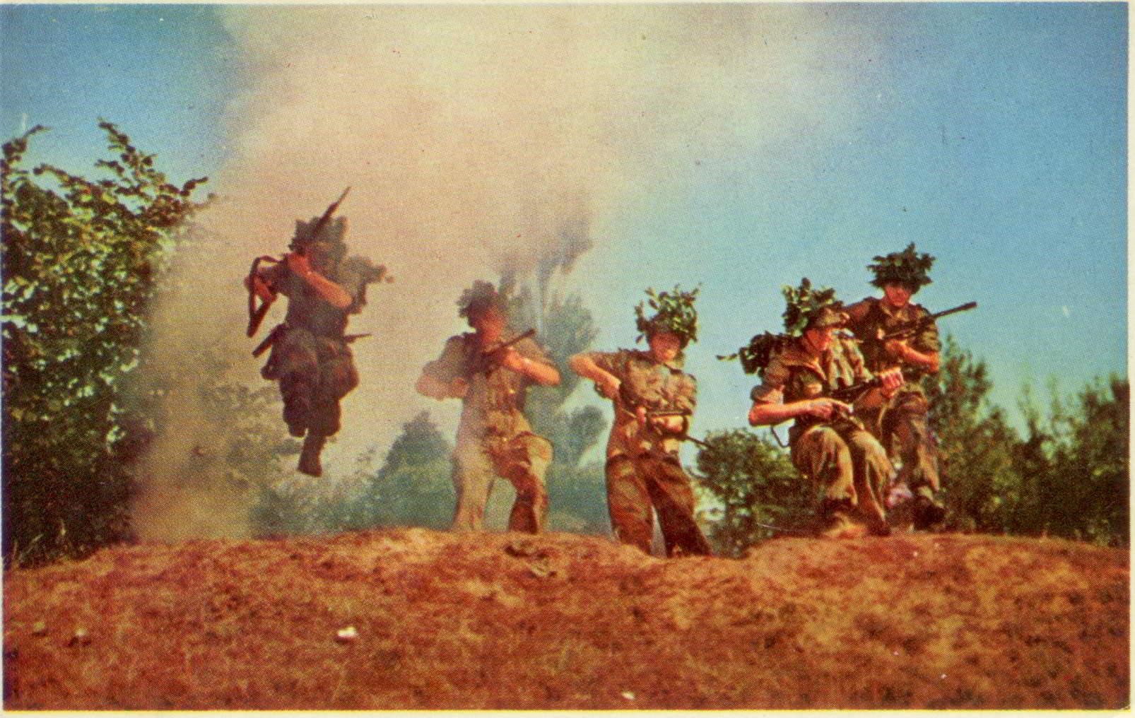 Infanterie à l’assaut. Infanterie bij bestorming -Jaren’50 – Armée ...