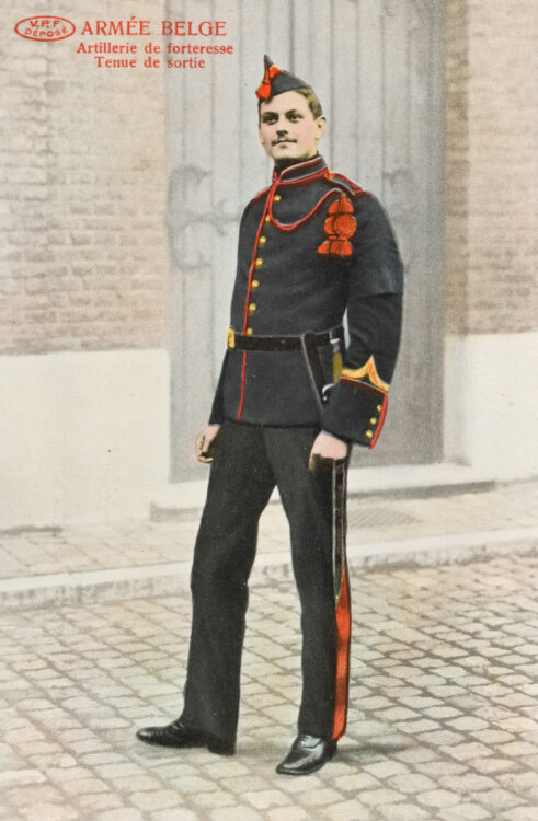 Artillerie de forteresse. Tenue de sortie (3506) – Armée Belge Belgisch ...